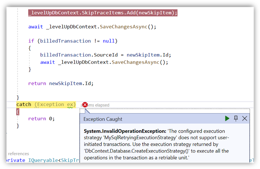 Database Execution Policies In Entity Framework Core 6