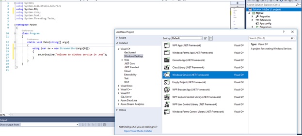 How To Convert Existing C# Application Into Windows Service