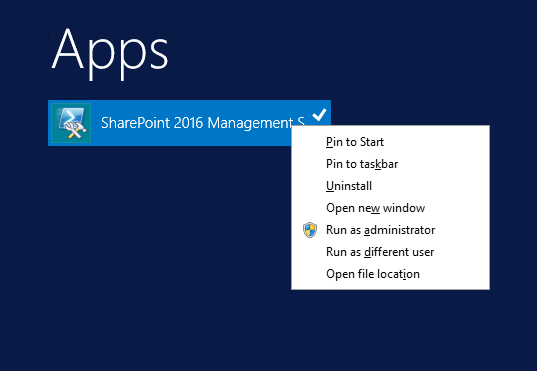 Provision "Usage And Health Service" Application In SharePoint Server 2016