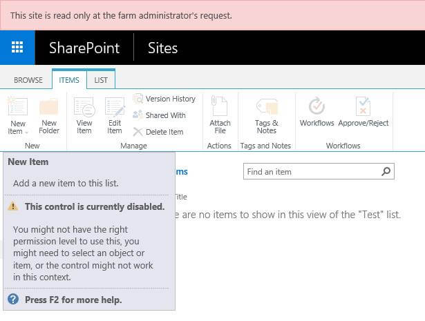 Set Site Collection Lock in SharePoint Server 2016 Set Site Collection Lock in SharePoint Server 2016