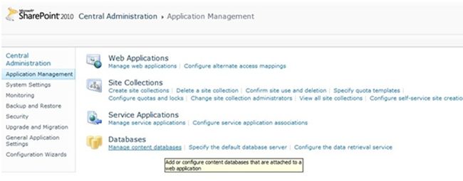 How to extend a content DB for single web application using SHarePoint ...