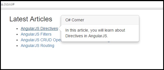 Popover Plugin In Bootstrap