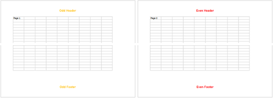 Adding Headers Or Footers To A Worksheet In C#