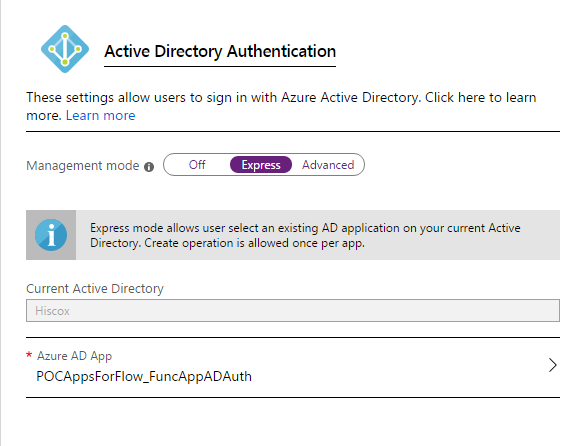 Calling Ms Azure Function With Aad Authentication Enabled From Ms Flow