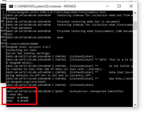 How to Restore MongoDB Databases