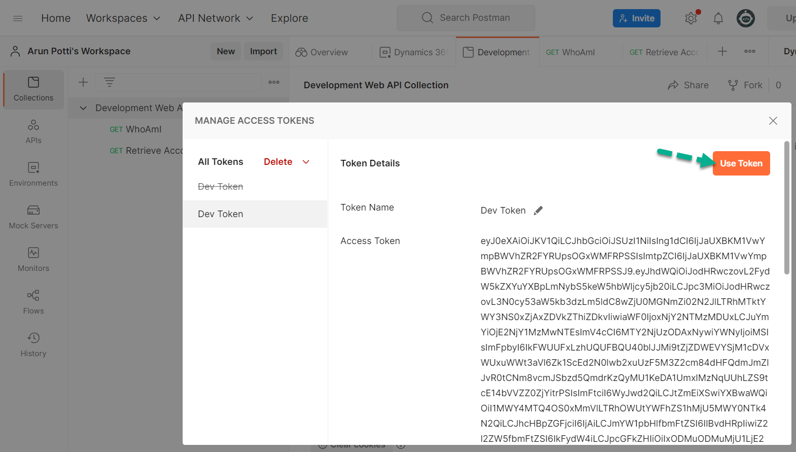 How To Resolve Dataverse 401 Unauthorized Access Issue In Postman