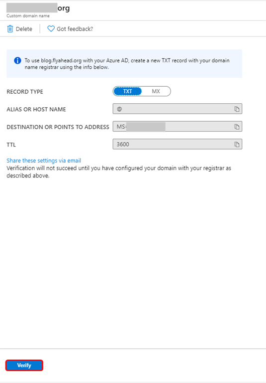 How To Add A Custom Domain Name In Azure Active Directory