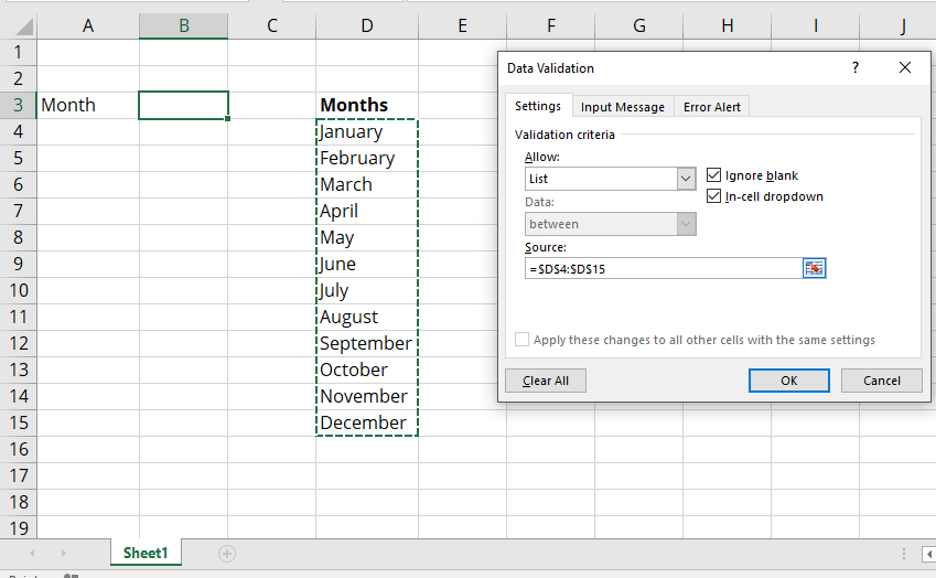 How To Create A Drop Down List