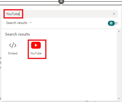 Embed Video Using YouTube Webpart In SharePoint Online Modern Page