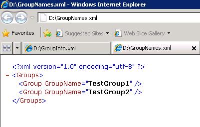 Get the user group information for the specified groups using SharePoint 2010 web service in ...