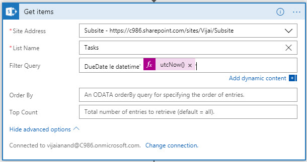 How To Send Reminder Emails For Overdue Tasks In SharePoint Using Azure Logic App