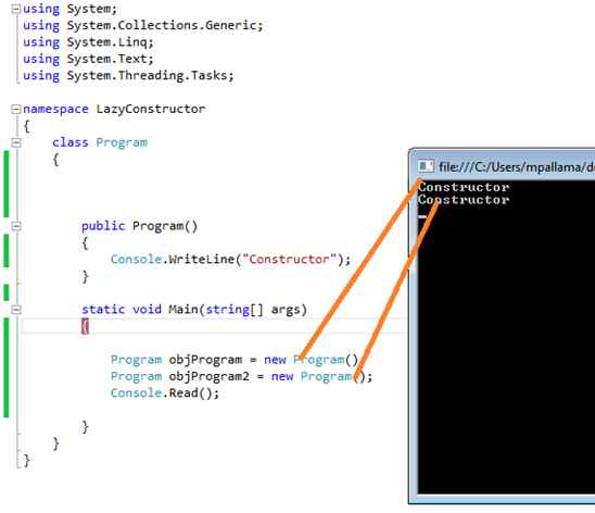 Brief Description About On Lazy Object Initialization In C