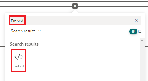 Video Embed Using Embed Webpart In SharePoint Online Modern Page