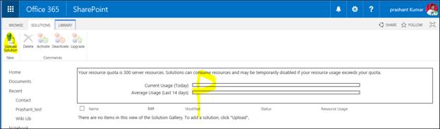 How To Deploy Sandbox Solutions In Sharepoint Online