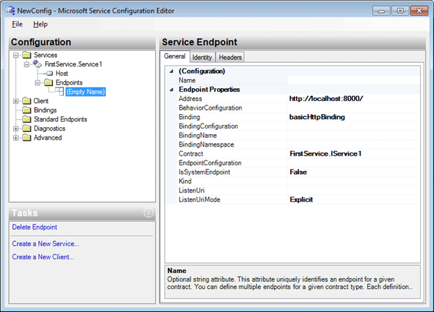 WCF Series: Using the WCF Service Configuration Editor WCF Series: Using the WCF Service Configuration Editor