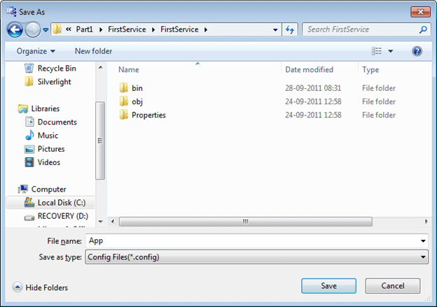 WCF Series: Using the WCF Service Configuration Editor