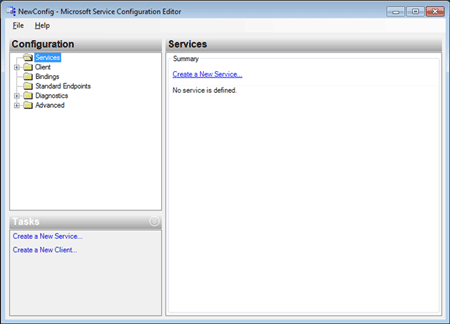 WCF Series: Using the WCF Service Configuration Editor