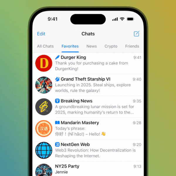 Telegram Launches NFT Gifts, Message Filters and More Telegram Launches NFT Gifts, Message Filters and More