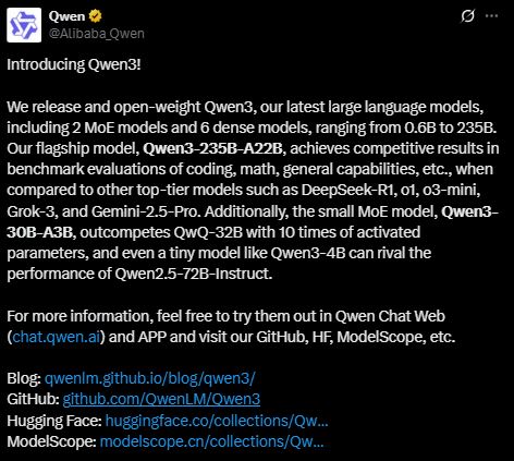 Introducing Qwen3: The Next-Gen Language Model with Unmatched Performance
