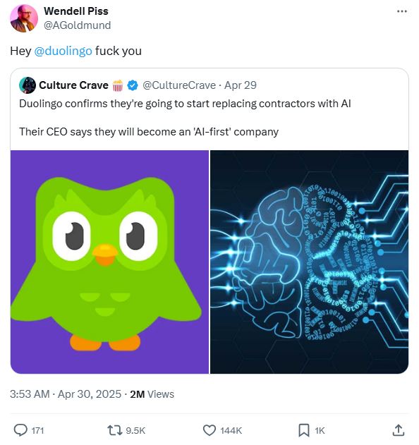 Duolingo Adds 148 AI Courses, Faces User Backlash