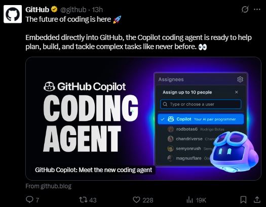 GitHub Copilot's New Coding Agent Is Here
