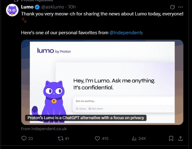 Introducing Lumo: The AI Chatbot That Keeps Every Conversation Private