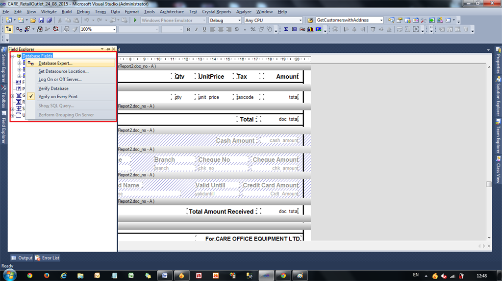 Print Crystal Report At Client Side Printer In Aspnet