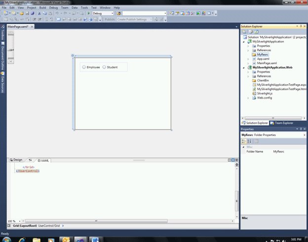 Creating A Silverlight Application That Inserts Data To A Database Using Wcf Service