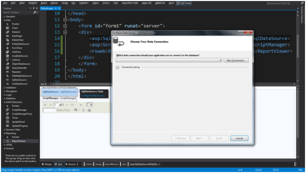 How to Create a Chart Using Reports (RDLC File) in .NET