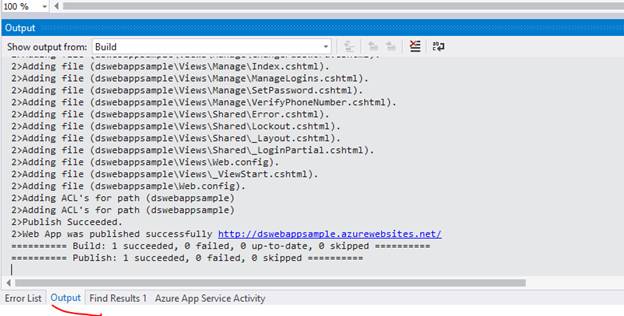 Create ASP.NET Web App In Azure