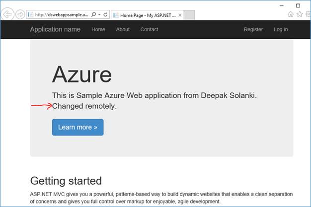 Create ASP.NET Web App In Azure