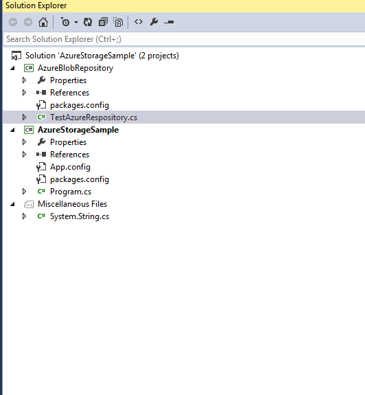 Azure BLOB Storage: Using the Storage Client Library
