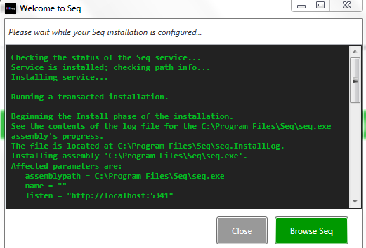 Structured Logging With Serilog and Seq: Part 2