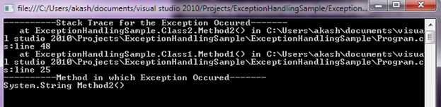 Difference Between Throw and Throw ex in C#