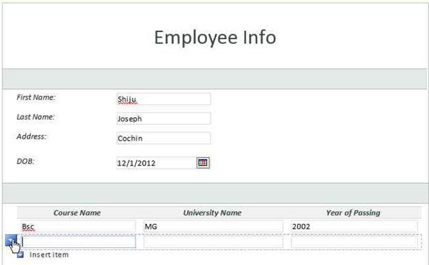 InfoPath Forms 2013: Part 1