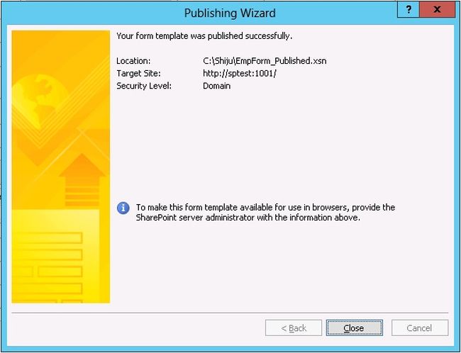 InfoPath Forms 2013: Part 4