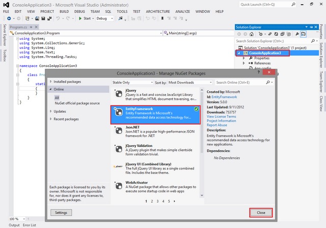 Entity Framework's Database Seed Method