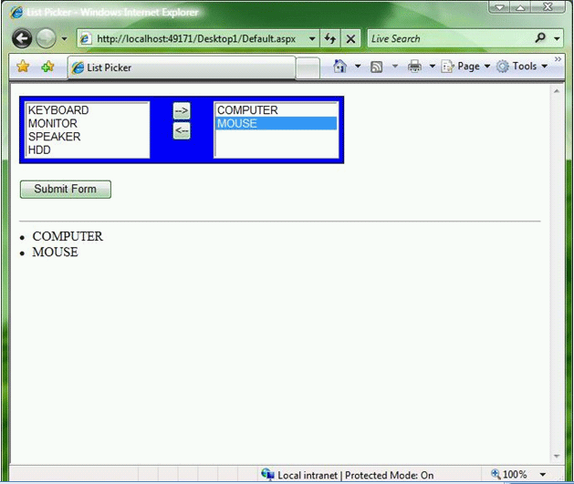 List Controls in ASP.NET: Part 6