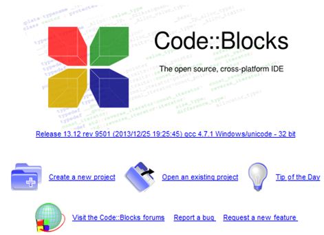 CODE : : BLOCK, An Open Source IDE For C/C++ Programming