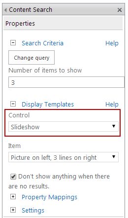 Content Search Web Part in SharePoint 2013 Online