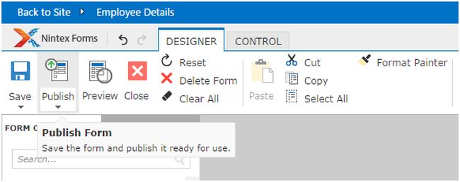 How to Create NINTEX Form in SharePoint 2013 Online
