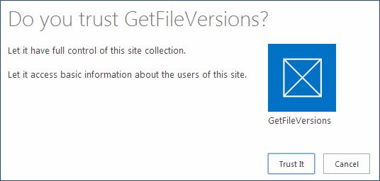 How to Get the File Versions in SharePoint Online Using REST API