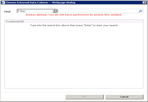 How to resolve "Access denied. You do not have permission to access ...
