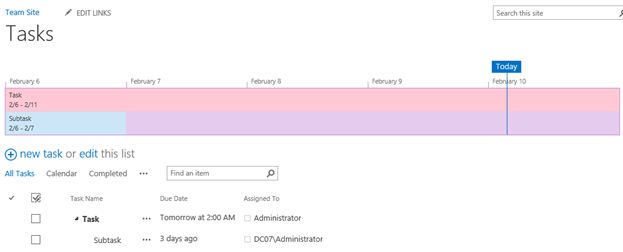 Timeline Webpart in SharePoint 2013