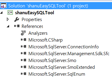 Easy SQL Server Tool Using C#