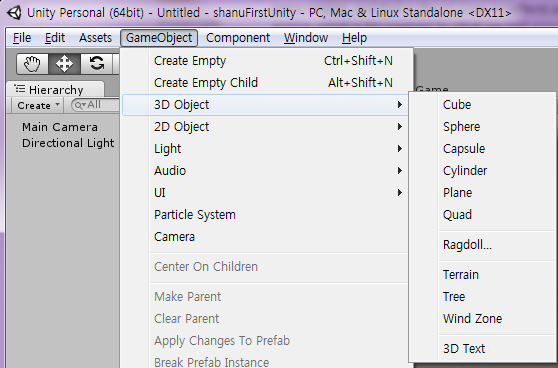 Unity 3d Game Creation Using C Script 