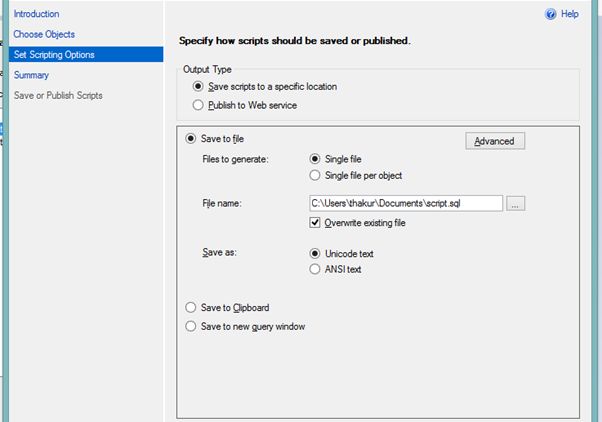 Generate Script Having Data as Well Using SSMS in SQL Server