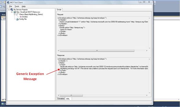 Fault Exception and Fault Contract in WCF Services