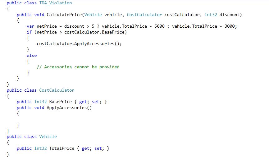 Tell Don't Ask Design Principle