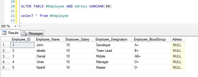 Temp Table vs Table Variable